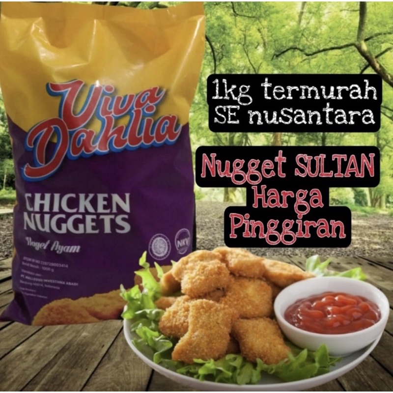 Jual Viva Dahlia Chicken Nuggets 1kg | Shopee Indonesia