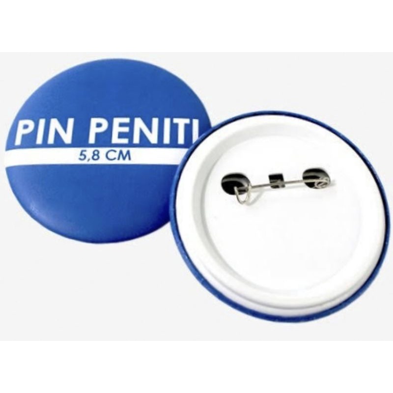 Jual PIN PENITI CUSTOM DESIGN UK.58 MM | Shopee Indonesia
