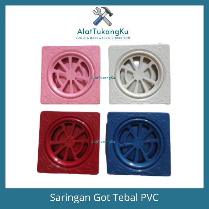 Jual Julio Saringan Got Cantik Tebal PVC Floor Drain Air Kamar Mandi ...