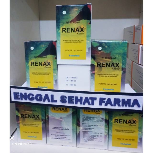 Jual RENAX(Btl @50Kapsul)Obat;Batu Empedu Pada Saluran Kemih-Interbat ...