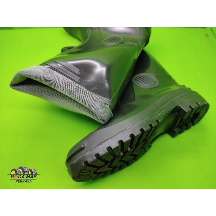 Jual Sepatu Boot Boots Bot Panjang Safety Hitam 42 Model Jeep Forly Ap ...