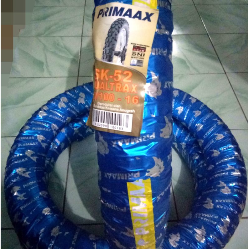 Jual PRIMAAX SK52 DUALTRAX 90/100-16 / 70/100-19 Ban Motocros Trail ...