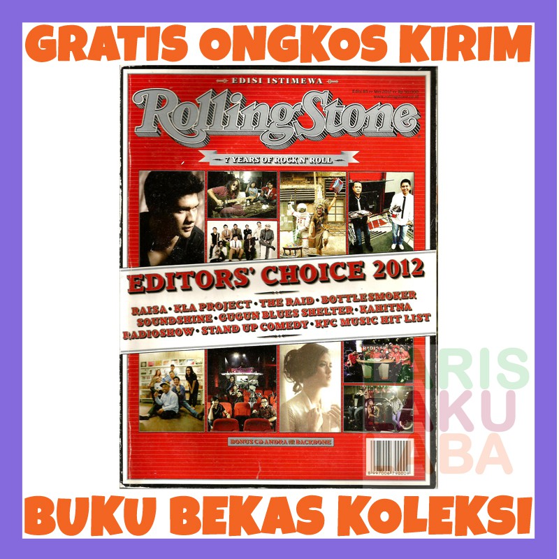 Jual MAJALAH ROLLING STONE INDONESIA NOMOR 85 EDISI 85 BEKAS KOLEKSI | Shopee Indonesia