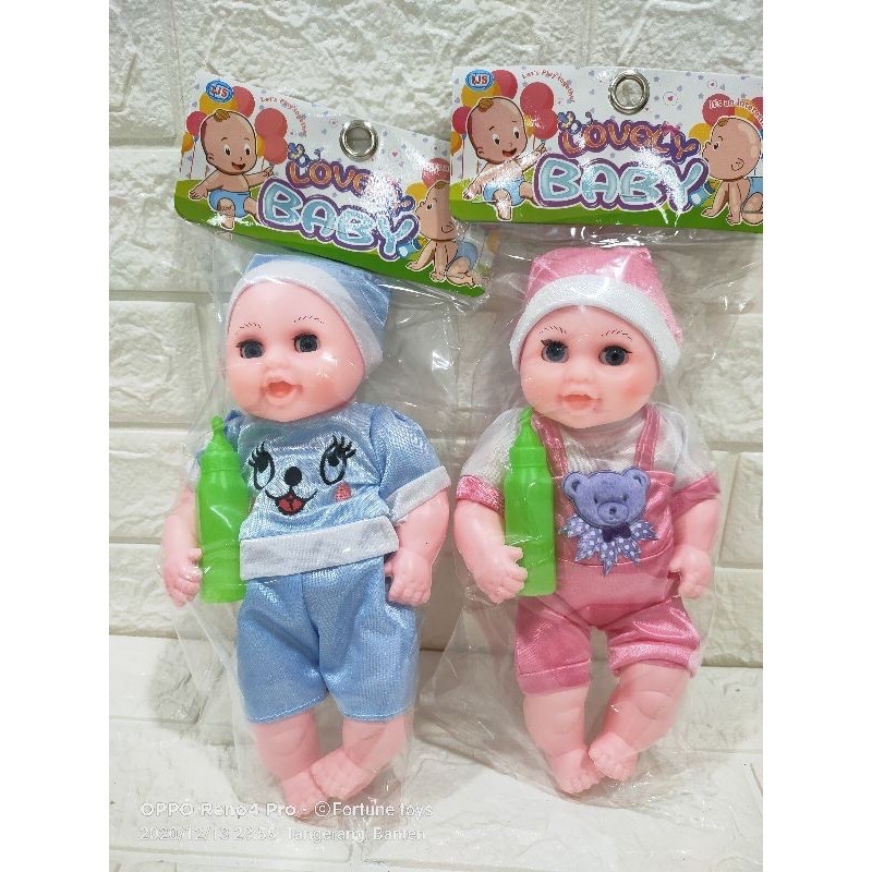 Jual MAINAN BONEKA BAYI + BOTOL SUSU MAINAN ANAK PEREMPUAN MAINAN ...