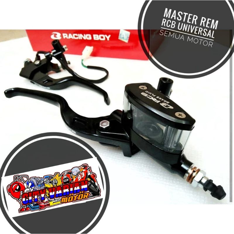 Jual master rem oval 14mm RCB universal motor Master Rem RCB oval 14 MM kanan kiri | Shopee ...