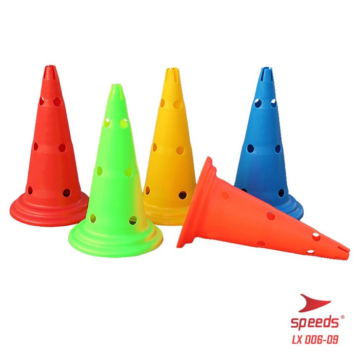 Jual Cone Cones Kerucut Trafic Lubang Base Tiang Latihan Bola 50cm 006 ...