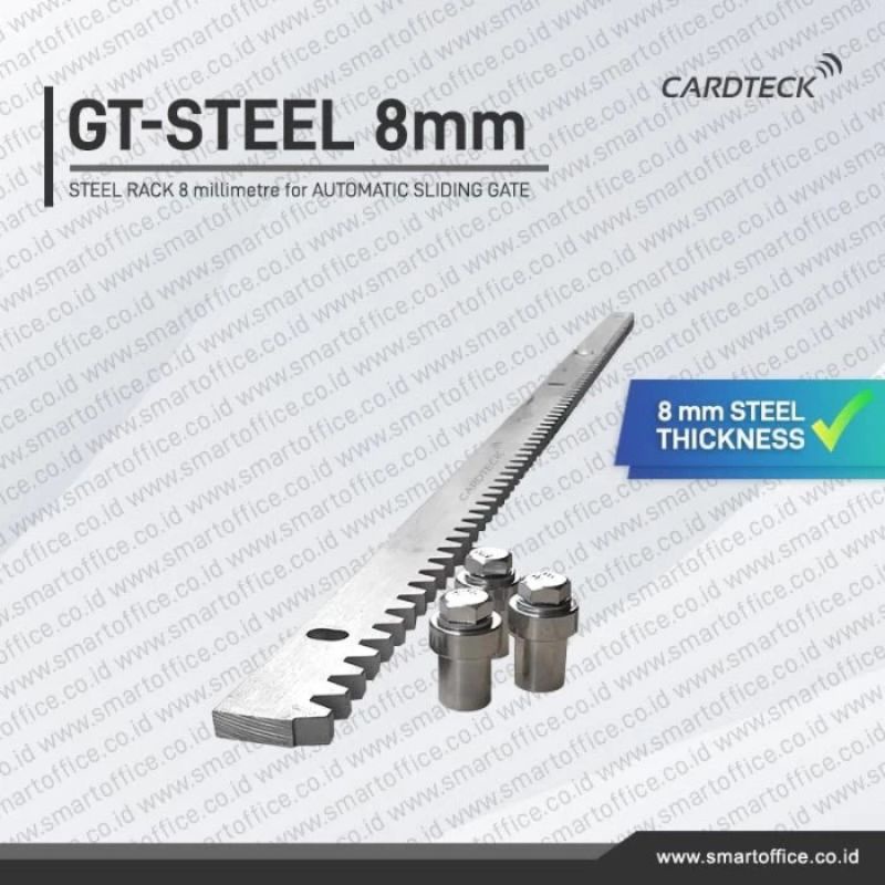 Jual Rel Besi Mesin Pagar Otomatis 1 meter Tebal 8mm Automatic Sliding ...
