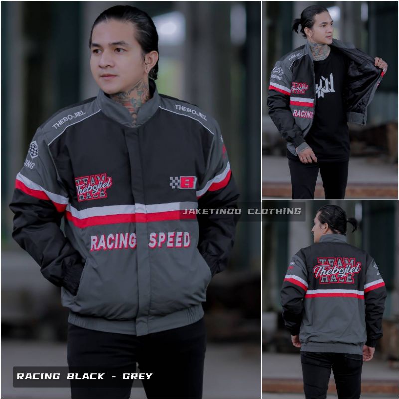Jual NASCAR RACING JACKET VINTAGE SPEED RACE THE BOJIEL - Jaket Bomber ...