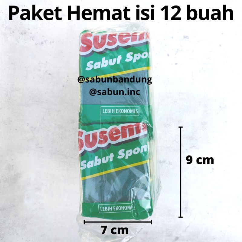 Jual Sabut Cuci Piring Susemi Spon / Sponge / Busa Bandung | Shopee ...