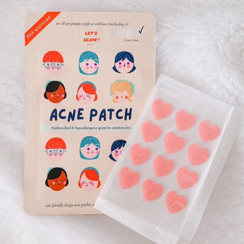 Jual LETS GLOW Acne Pimple Patch Hydrocolloid - Colorful | Shopee Indonesia