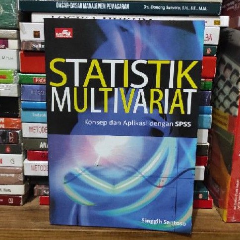Jual singgih santoso buku statistik multivariat konsep dan aplikasi dengan SPSS | Shopee Indonesia