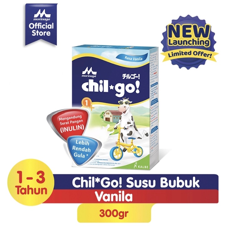Jual Morinaga Chil Go 1-3 Tahun Susu Bubuk Madu/Vanila Box | Shopee Indonesia
