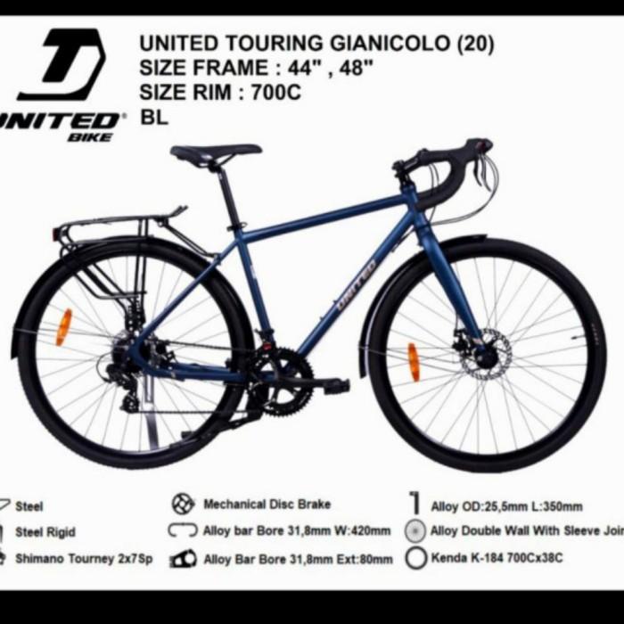 Jual Sepeda | Sepeda Touring United Gianicolo 700C (2021) | Shopee ...