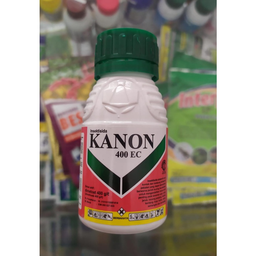 Jual Insektisida KANON 400EC 100ml Bahan Aktif Dimetoat Berbau Menyengat | Shopee Indonesia