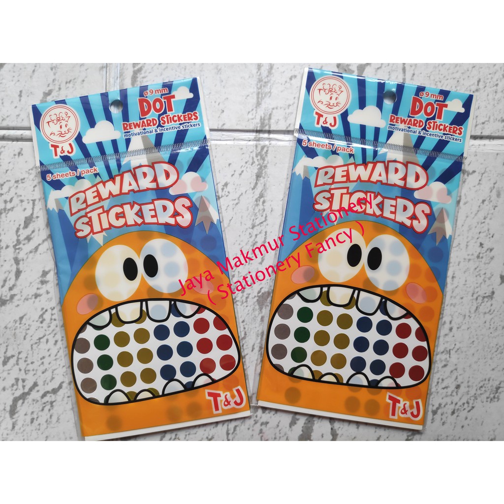 Jual Sticker Motivasi Penghargaan Tom & Jerry - Dot 9 mm | Shopee Indonesia