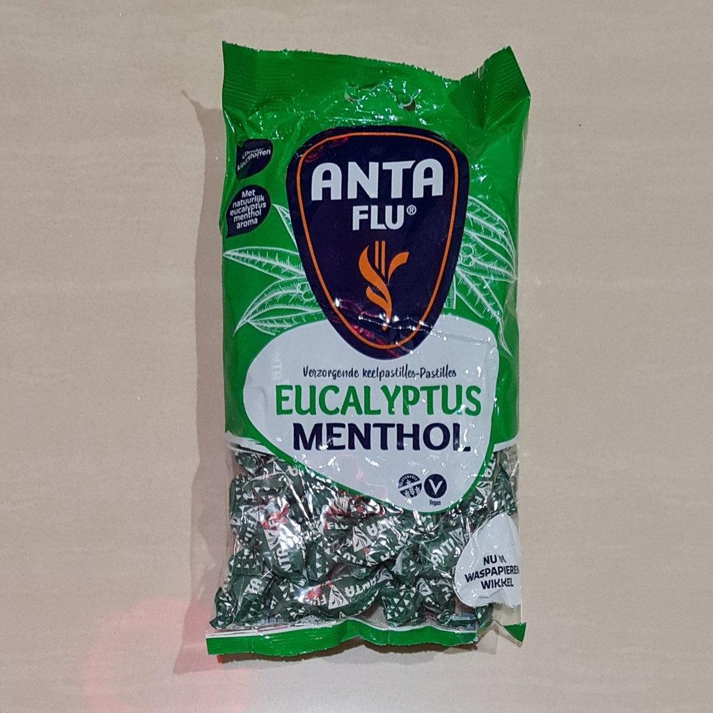 Jual Permen Anta Flu Eucalyptus Menthol Pastille 300 Gram | Shopee ...