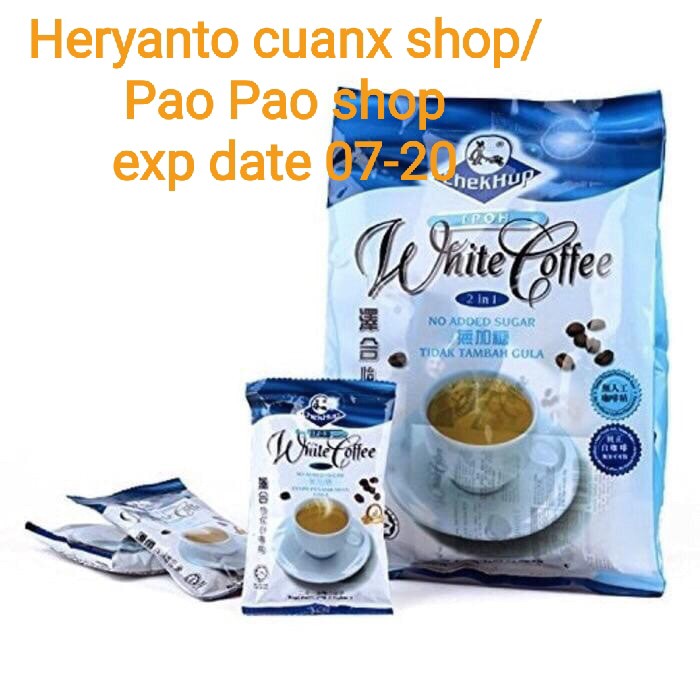 Jual Chek hup 2in1 ipoh white coffee / kopi check up 2in1 | Shopee ...