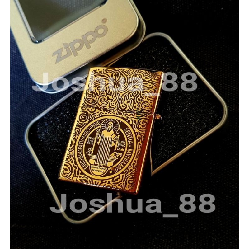 Jual Korek Api Zippo Custom Ukir Constantine Full Batik Benedict | Shopee Indonesia