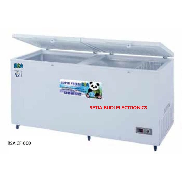 Jual RSA CF-600 CHEST FREEZER 500 LT LITER / FREEZER BOX RSA CF600 / CF ...