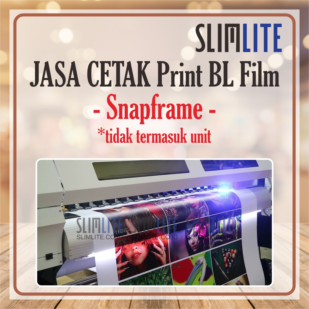 Jual Jasa Print/Cetak Materi Snapframe Backlite Duratrans | Shopee Indonesia