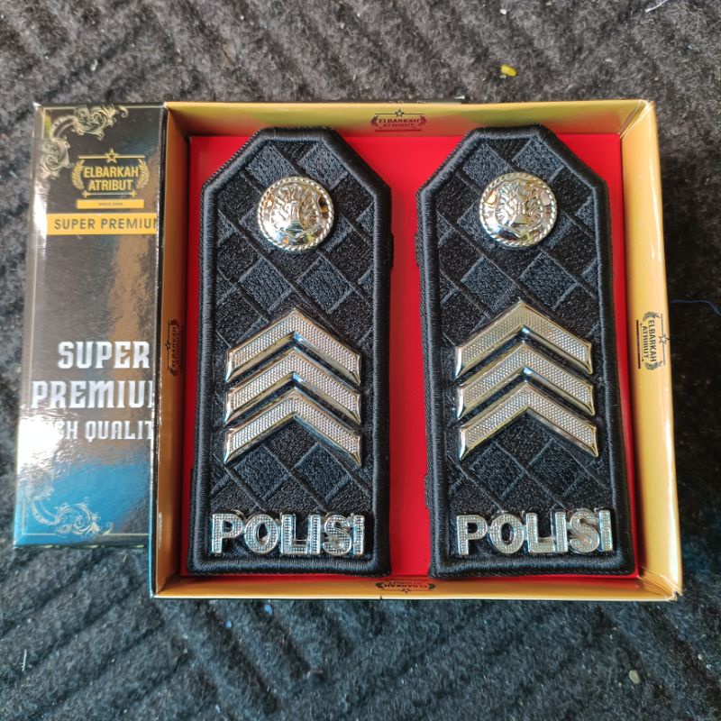 Jual PANGKAT PDU POLRI BRIGADIR/PANGKAT PDU POLISI/ATRIBUT POLISI ...