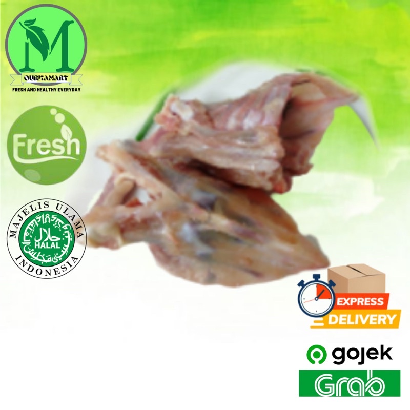 Jual Daging Ayam Tulang Balungan Ayam Potong Broiler Segar [1KG] Bukan ...