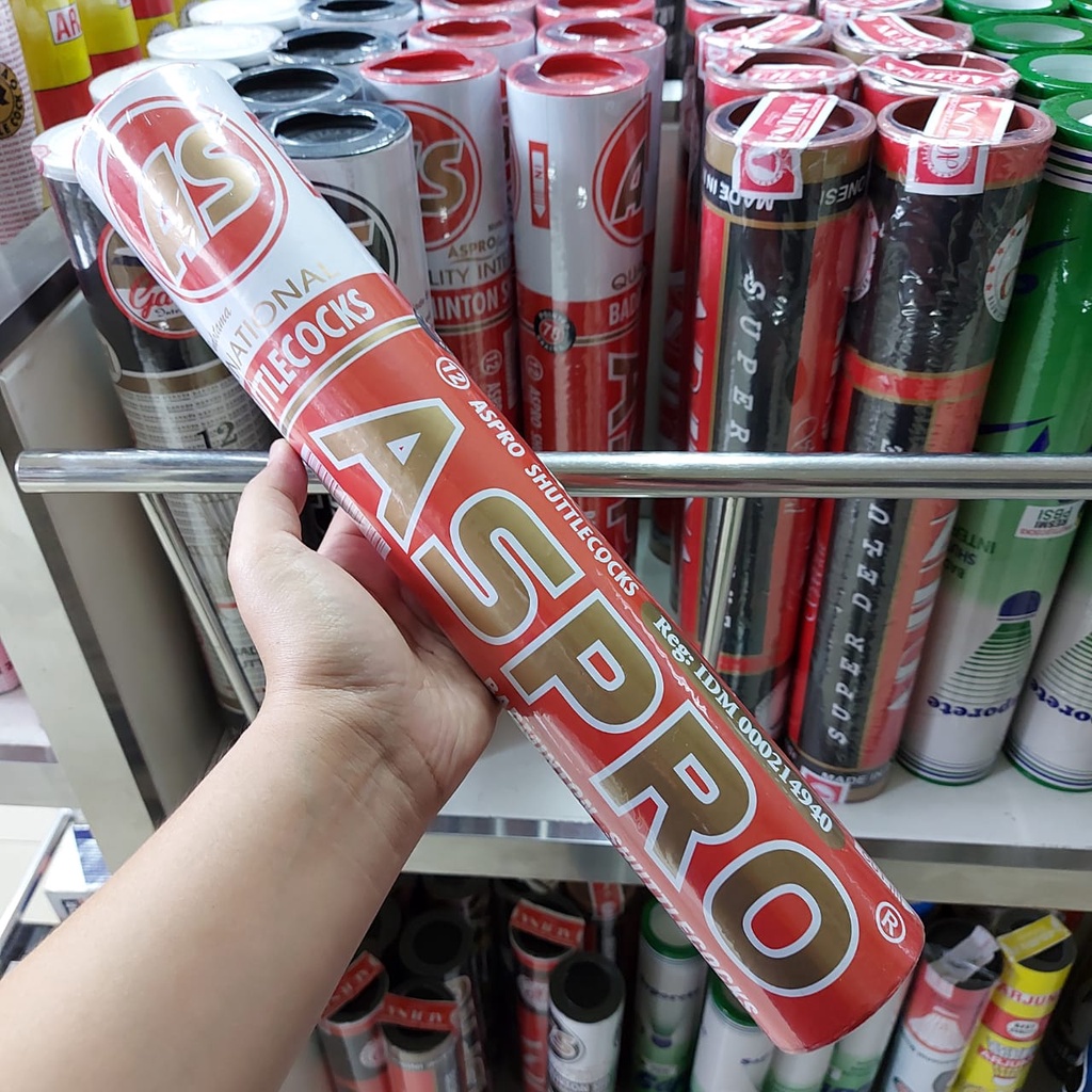 Jual Kok/shuttlecocks aspro merah | Shopee Indonesia