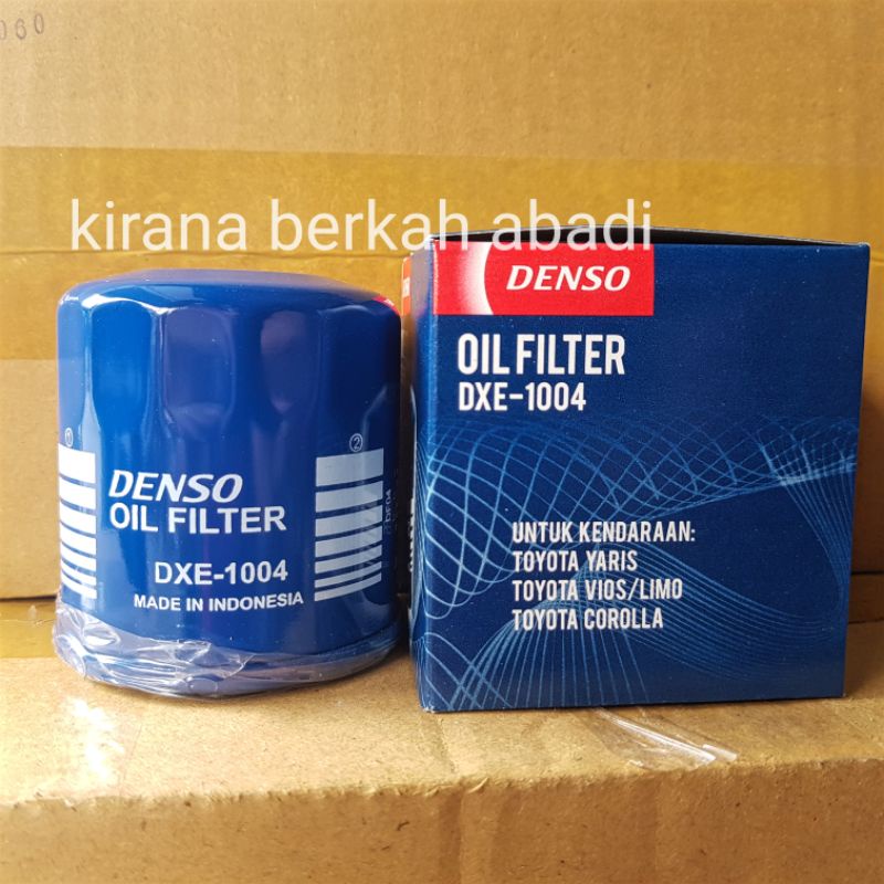 Jual FILTER OLI YARIS/ SOLUNA / VIOS / ETIOS VALCO DENSO DXE 1004 ...
