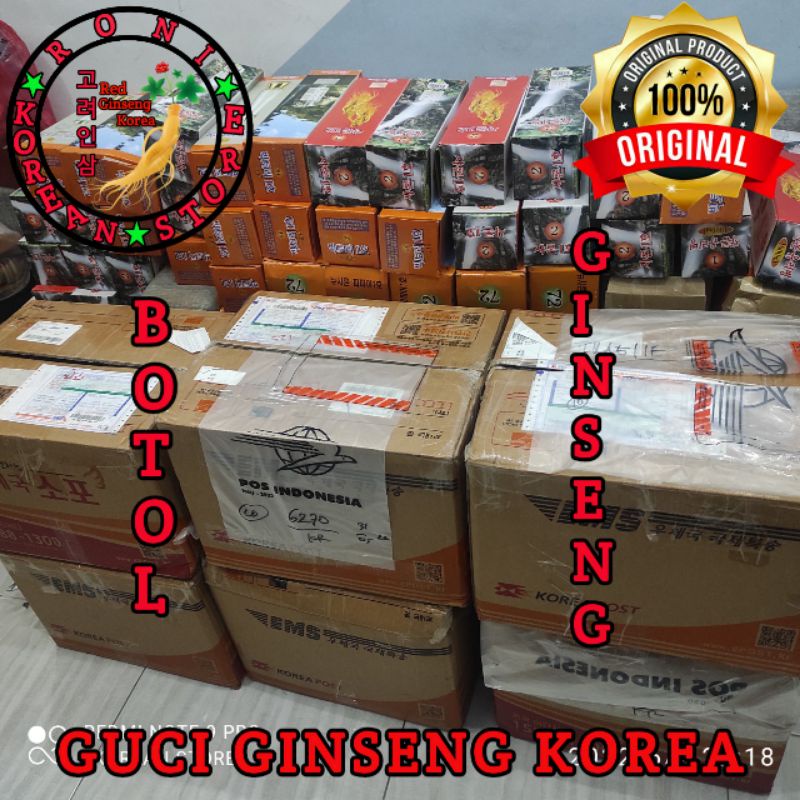 Jual Botol Guci Ginseng Korea 1L/1,2L/1,6L/1,8L/2,4L Original [ READY ...