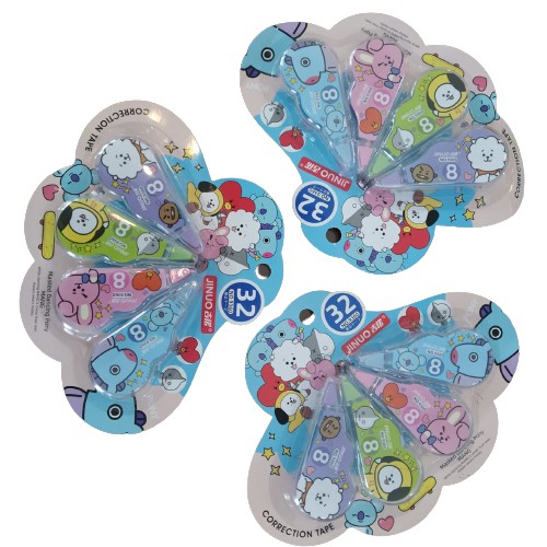 Jual Correction Tape BTS TIP EX BTS Correction Tape BT21 TIP EX BT21 ...