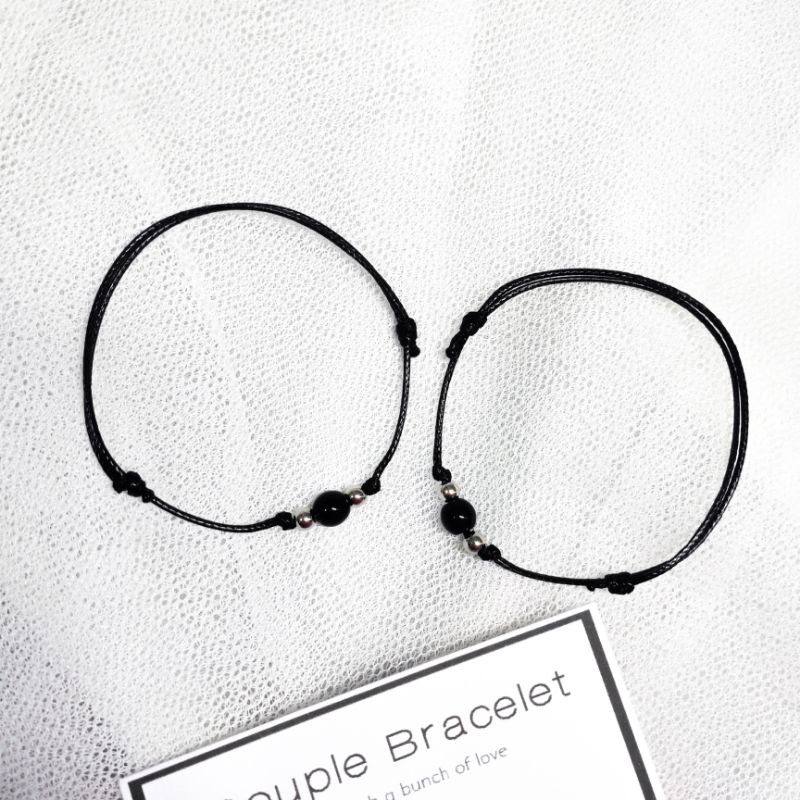 Jual Gelang Couple Pasangan Pacar Sahabat Bestie Gelang Tali Anti air ...