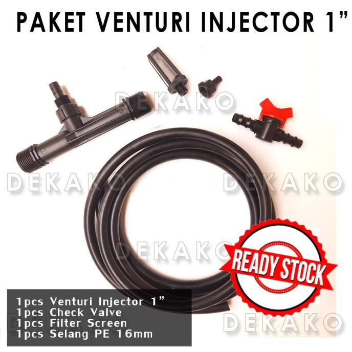 Jual Paket Venturi Injektor 1 Inch Water Treatment Kode 909 | Shopee ...