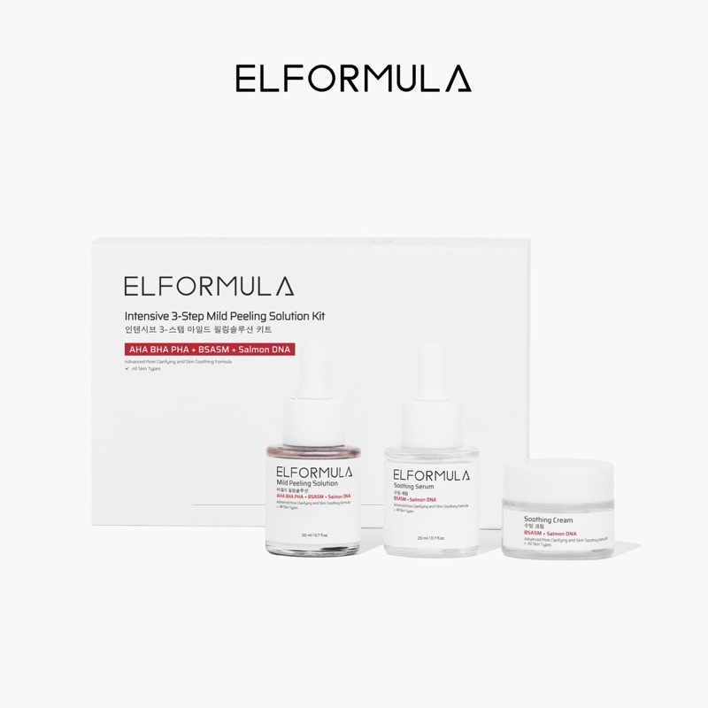 Jual Elformula 3 Step intensive Mild Peeling Intensive Kit - Elformula ...