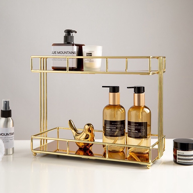 Jual #10GG Tray Kosmetik / Tray Parfum / Rak Kosmetik / Tempat Kosmetik ...