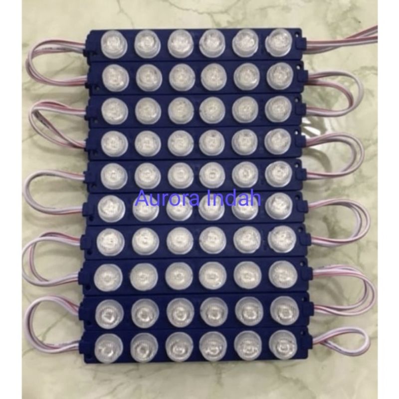 Jual Lampu LED Modul 6Mata SMD DC 12 Volt Dan 24 Volt Waterproof 6Mata ...