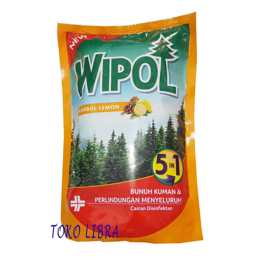 Jual Wipol Karbol Lemon Refill 780ml | Shopee Indonesia