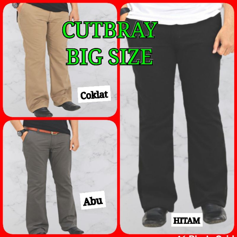 Jual CUTBRAY PRIA SIZE JUMBO - CUT BRAY PRIA JUMBO - CELANA CUTBRAY ...