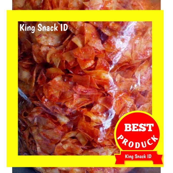 Jual KERIPIK SINGKONG PADANG BALADO / KRIPIK SINGKONG PEDAS LENGKET 200 ...