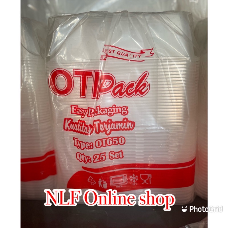 Jual Thinwall Otipack 650 ml isi 25 pcs | Shopee Indonesia