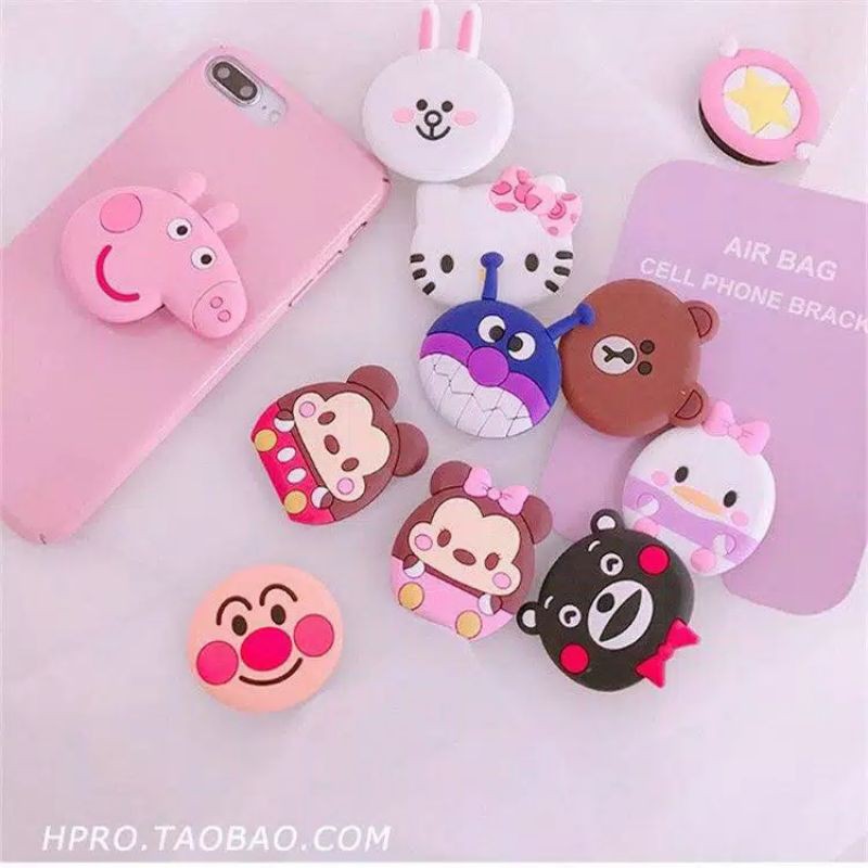 Jual POPSOCKET HP/POPSOCKET 3D/POPSOCKET KARAKTER KARTUN/STAND HP ...