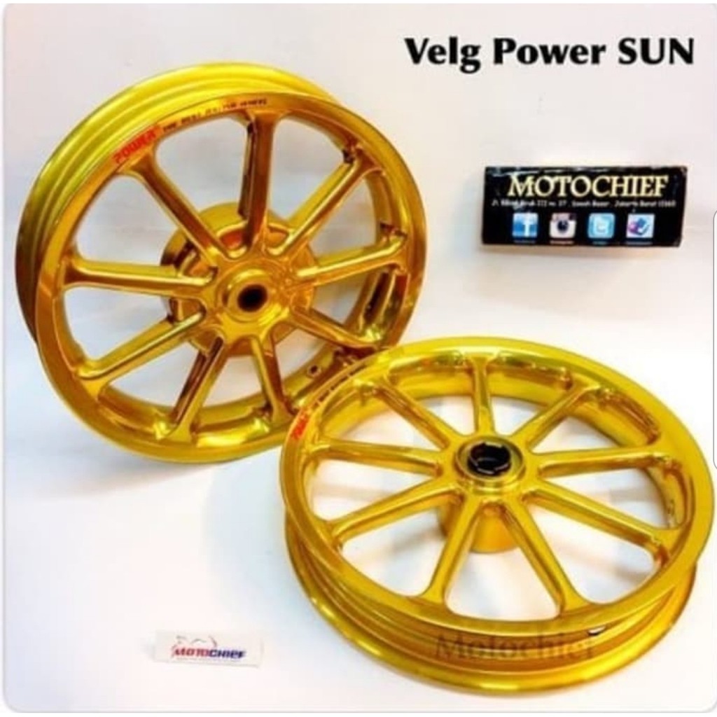 Jual Velg POWER Mio - Mio J - Xeon - Soul GT - M3 - Fino - GT 125 Type ...