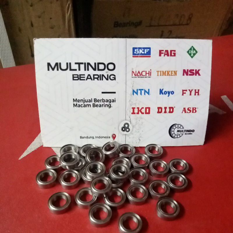 Jual Bearing Stainless Miniature MR 106 / SMR 106 ZZ 6×10×3 KBI ...