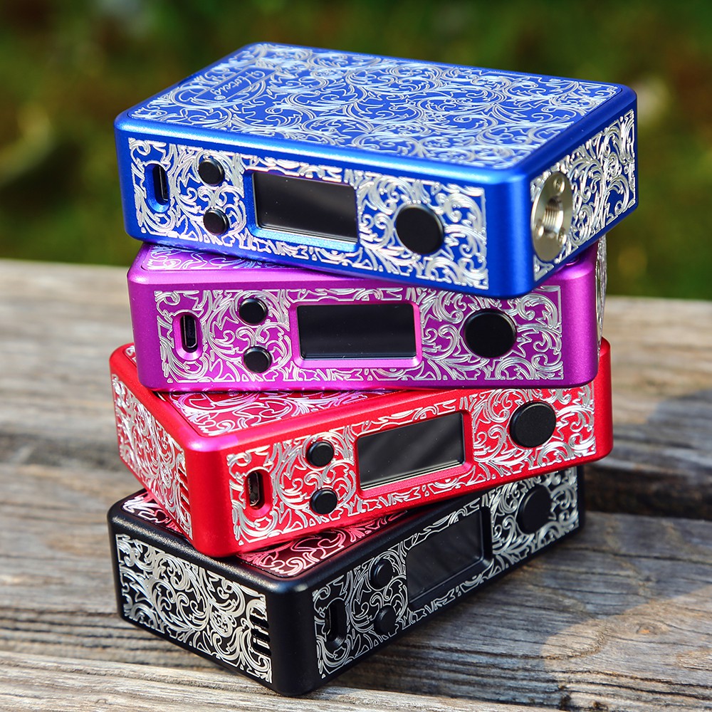 Jual HOTCIG R150S 150W TC BOX MOD AUTHENTIC BY HOTCIG FOR VAPORIZER ...