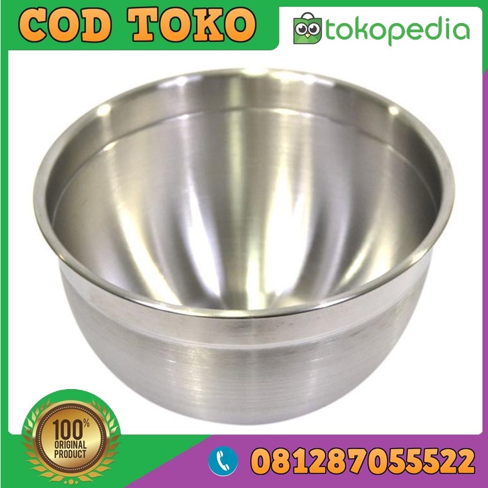 Jual Makan-Mangkok- Baskom Stainless Supra Stainless Steel Mixing Bowl ...