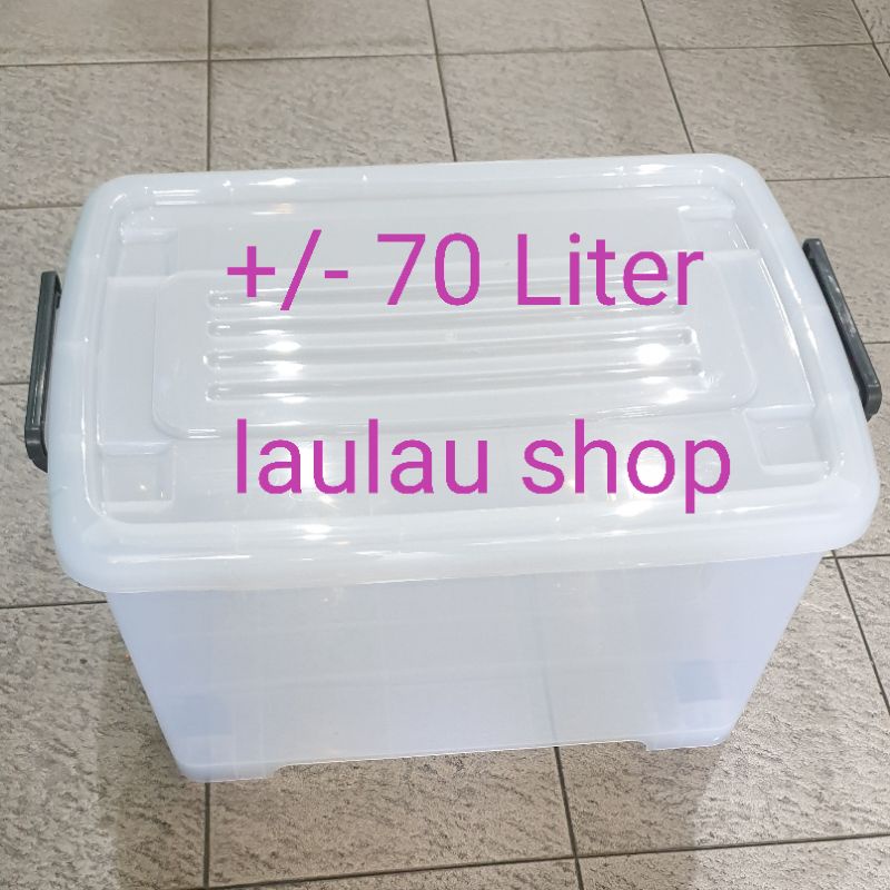 Jual Box Real CB 70 Container 70 Liter Multiclub Bening Transparan ...