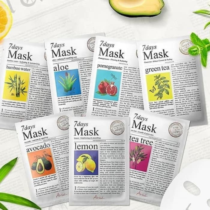 Jual Original Ariul 7 Days Sheet Mask 20g | Shopee Indonesia