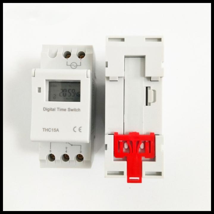Jual Programmable Digital Timer Weekly Switch 220V Thc 15A | Shopee ...