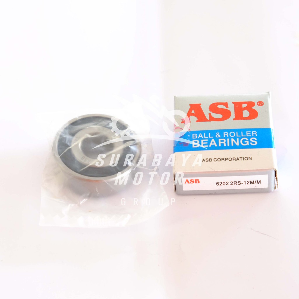 Jual Laher 6202 12mm 2RS ASB Bearing Lager Laker Sepeda Motor Tromol ...