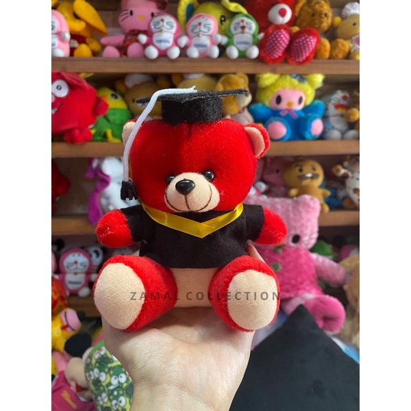 Jual Bear Wisuda 13cm Bear Mini Toga | Shopee Indonesia