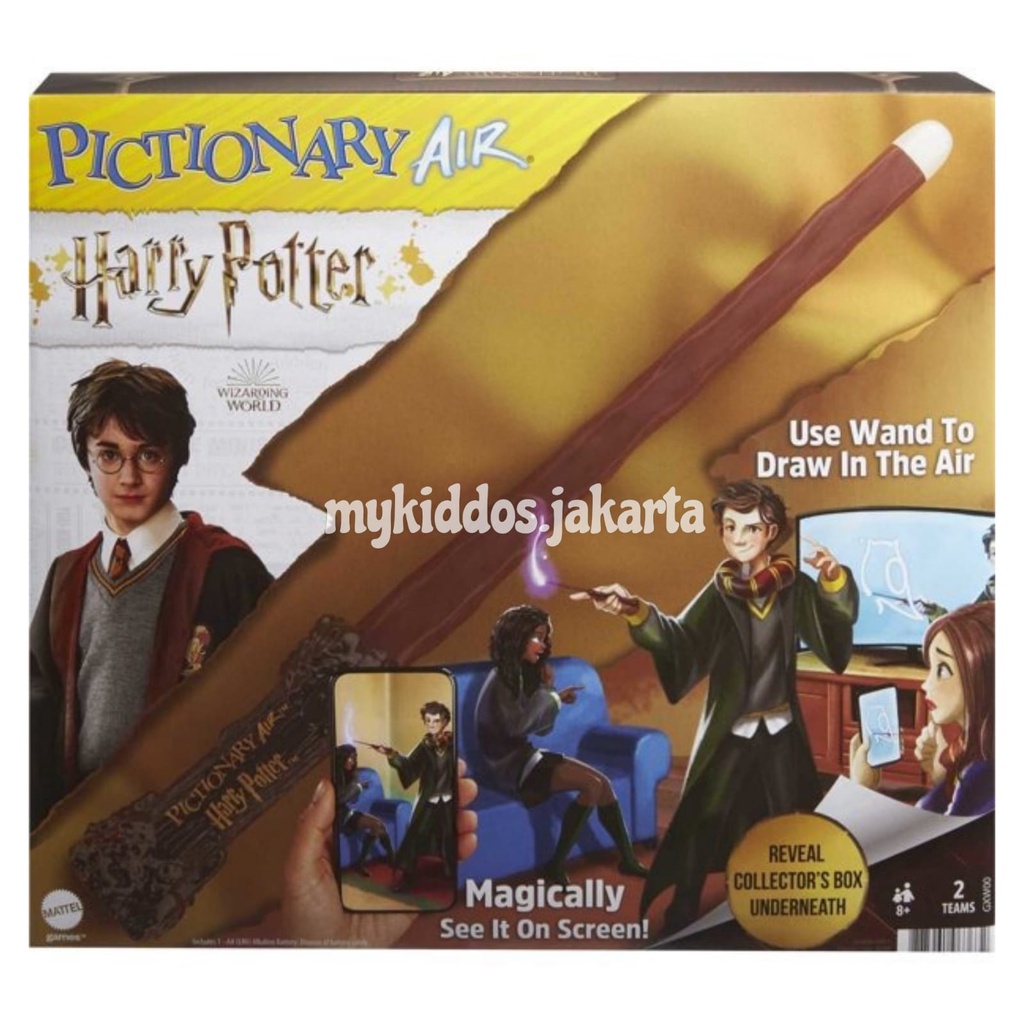 Jual Pictionary Air Harry Potter Family Drawing Game [Original ...